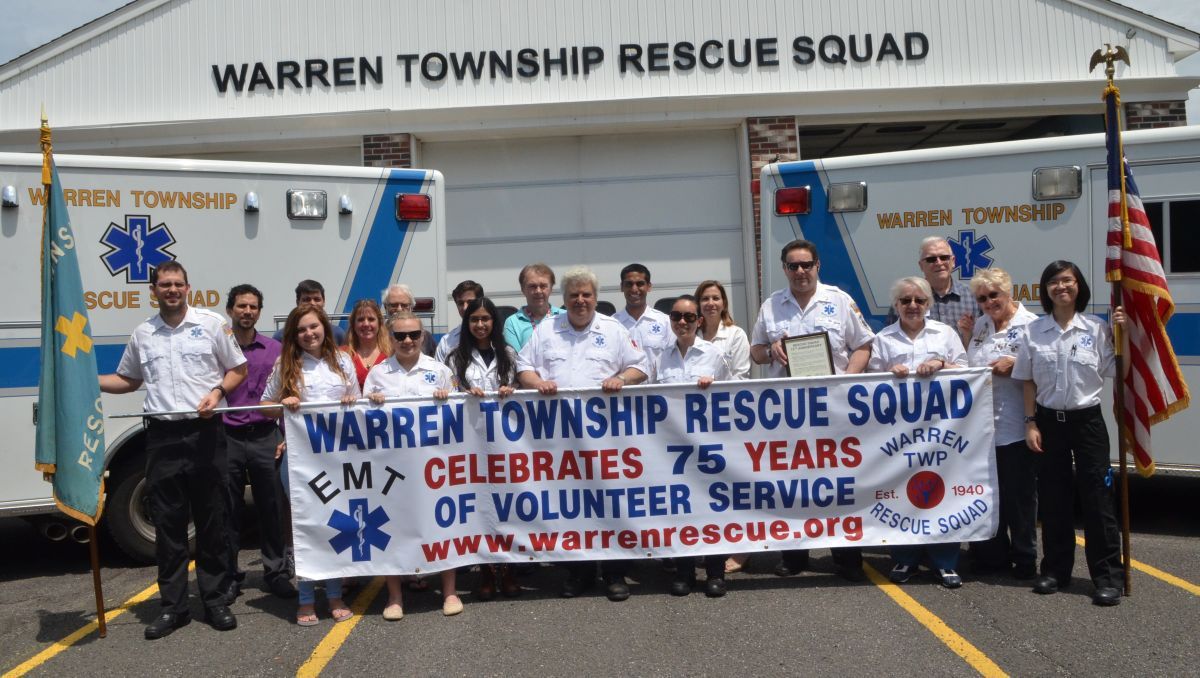 Warren Township Rescue Squad Celebrates 75 Year Anniversary – Warren ...